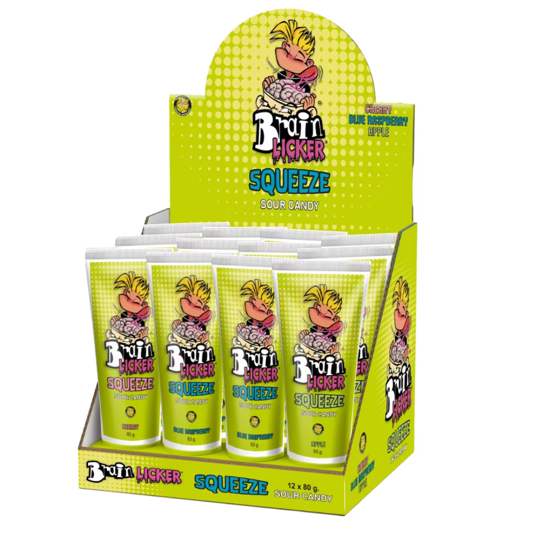 Brain Licker Squeeze Tube 80g - SINGLE UNIT – candylandgalway