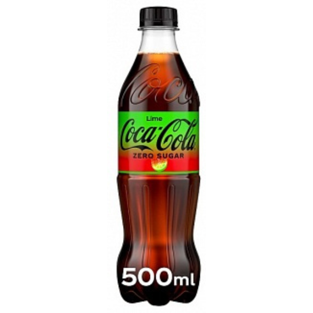 Coca-Cola Lime Zero Sugar (500ml) – candylandgalway
